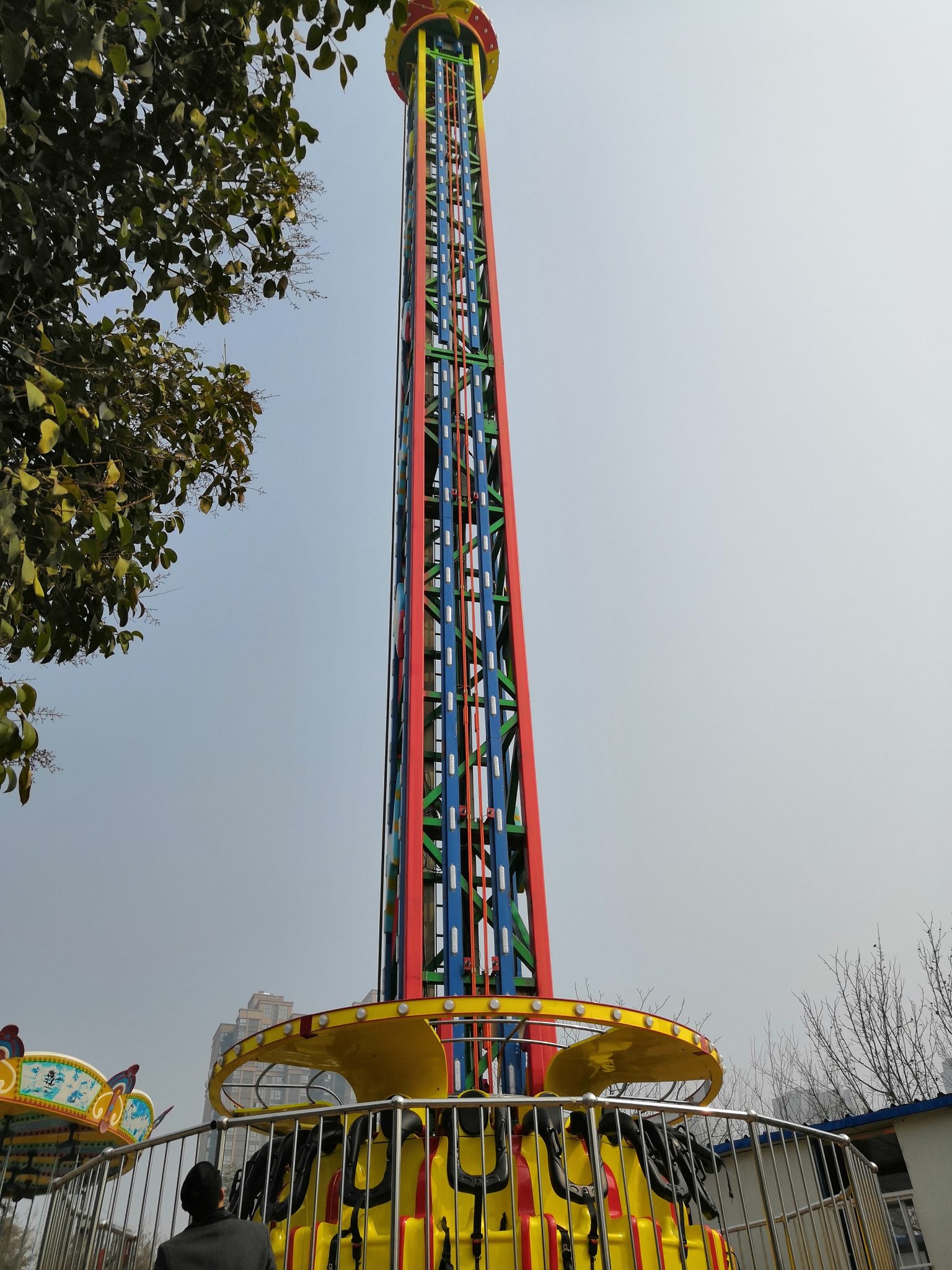 How much does a drop tower amusement ride cost? - Qiangli Park Rides