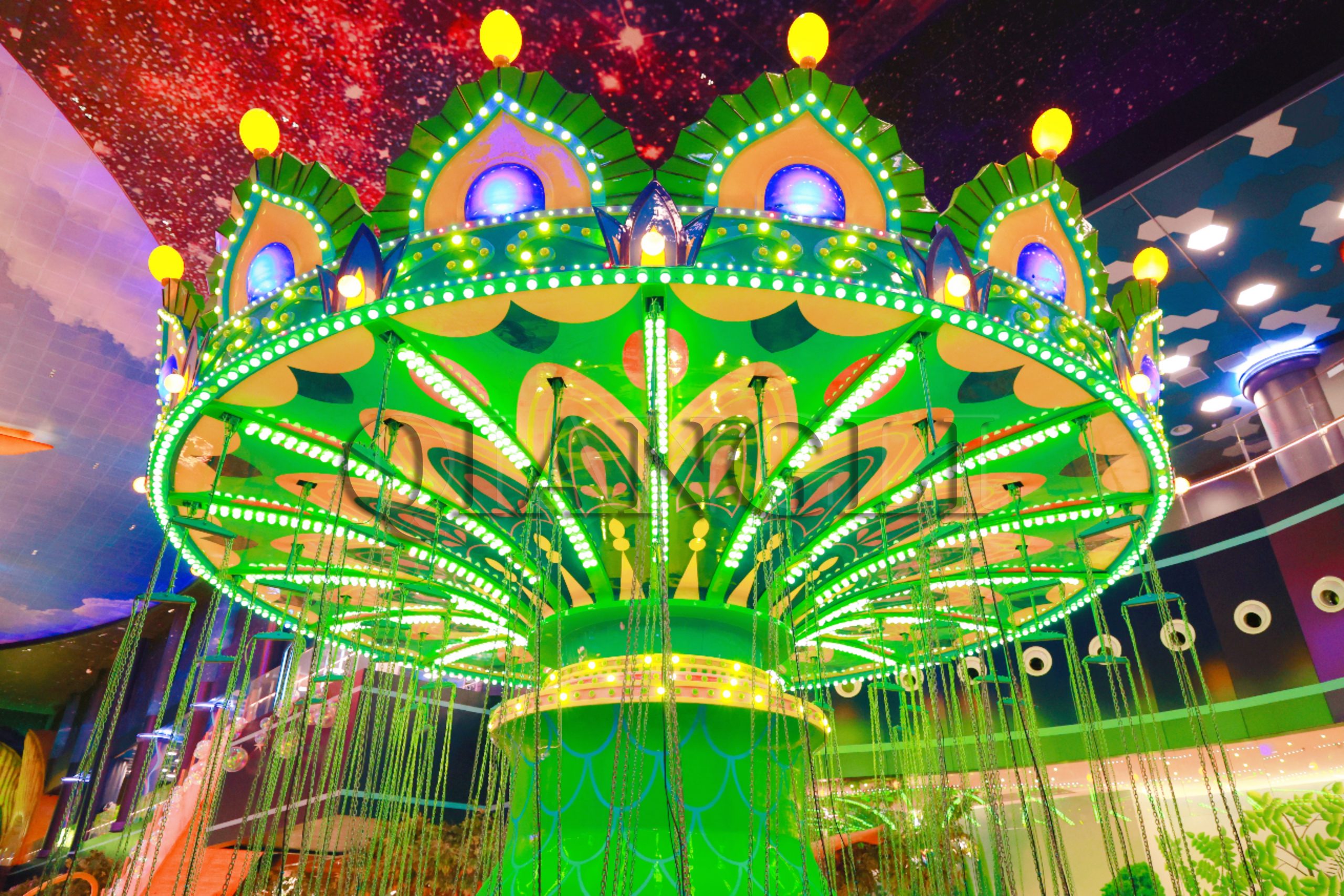Rocking Head Flying Chairs: The New Favorite in Amusement Parks ...