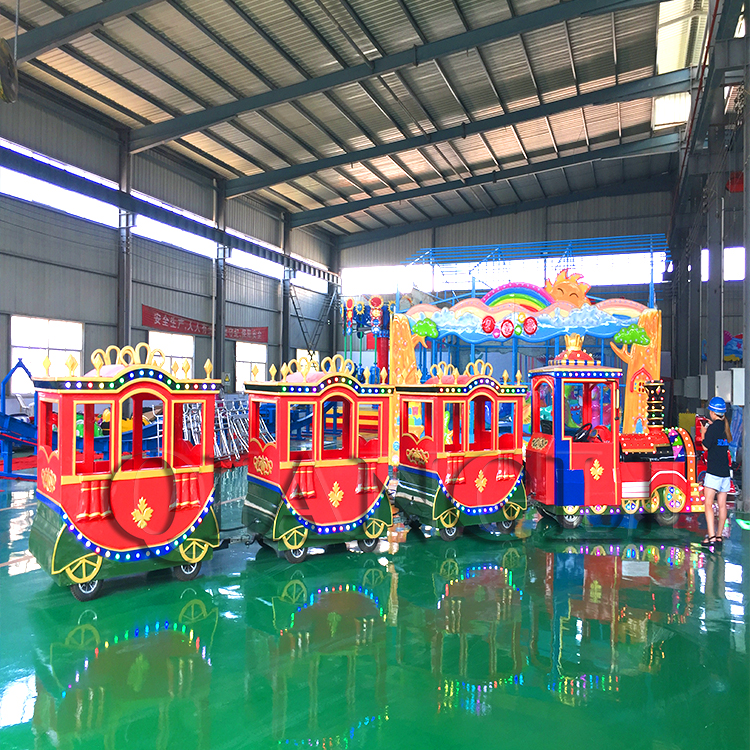 The perfect combination of the Trackless Train Ride and children’s ...