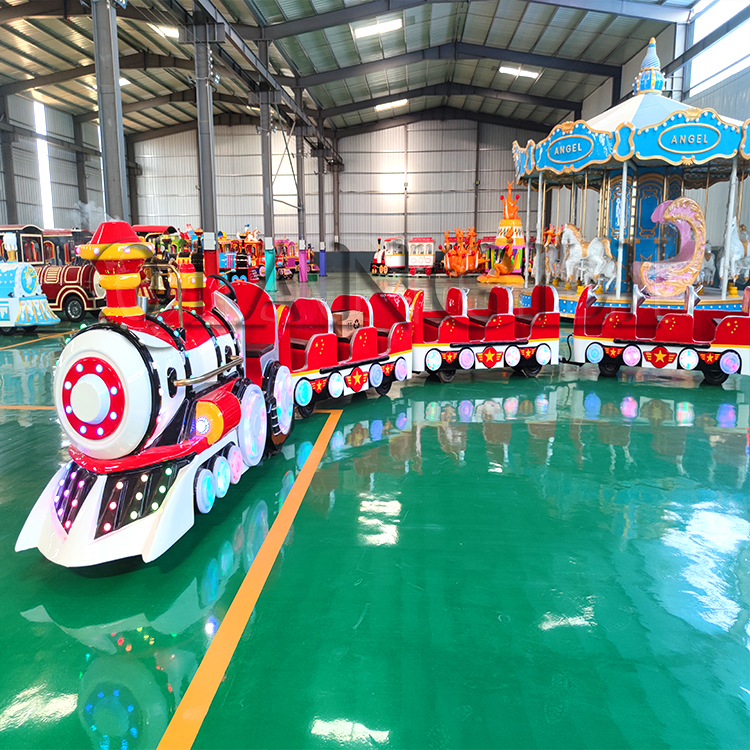 The perfect combination of the Trackless Train Ride and children’s ...