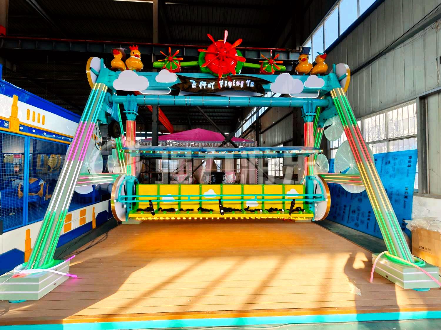 Kids go wild! Couples can't stop snapping pics! This flying swing is ...